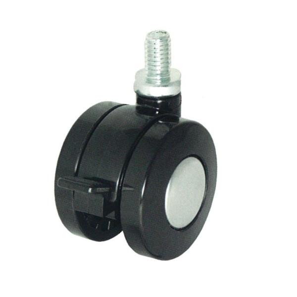 ●品名：TZS50-B●車輪直径：Φ50mm●取付方式：ボルト方式●ストッパー：ストッパーあり●耐荷重（daN）：78.5●耐荷重（Kgf）：80●H：59●D：50●W：45●P：17●C：14●A：52●ネジ寸法：U5/16 U3/8 ...