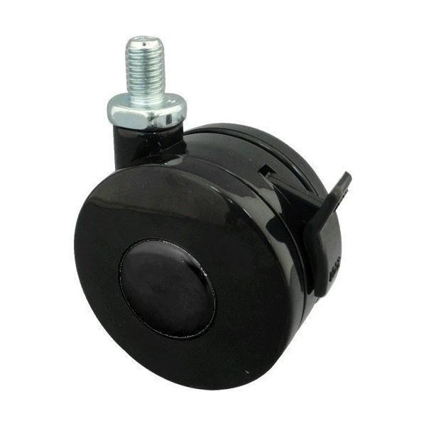 ●品名：ＴＳ６０−Ｂ●車輪直径：Φ60mm●取付方式：ボルト方式●ストッパー：ストッパーあり●許容荷重（daN）：80●取付高（H）：69●車輪径（D）：60●車輪幅（W）：46●ネジ寸法：・ M12×P1.25●平径（S）：17●軸長（L...