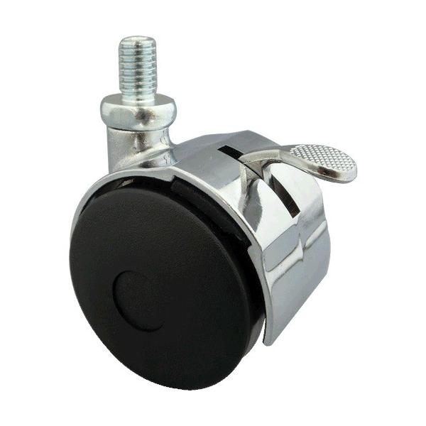 ●品名：WS50-B●車輪直径：Φ50mm●取付方式：ボルト方式●ストッパー：ストッパー付●許容荷重（daN）：50●取付高（H）：63.5mm●車輪径（D）：50mm●車輪幅（W）：50mm●ネジ径：U5/16　U3/8　U1/2　M8　...