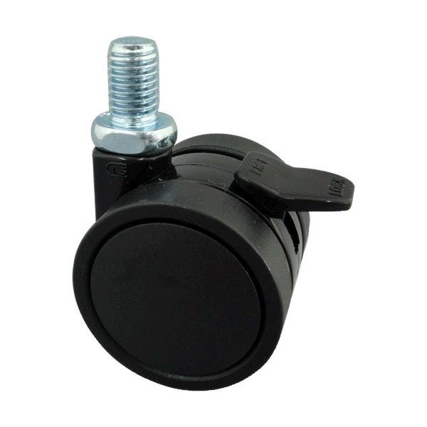 ●品名：TUS40-B●シリーズ：TUシリーズ●車輪直径：Φ40mm●取付方式：ボルトタイプ●ストッパーあり●耐荷重（daN）：40●車輪径(D)：40mm●取付高(H)：47mm●車輪幅(W)：41.5mm●ネジ径：U5/16　U3/8　...