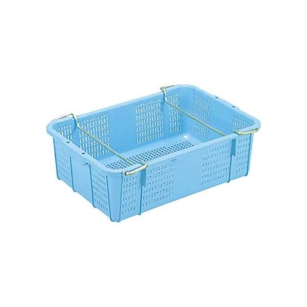 本州送料無料 離島都度見積 個人宅配送・代引き不可●外　寸：578 × 404 × 180 mm   ●内　寸：532 × 362 × 170 mm   ●有効内寸：500 × 330 × 135 mm ●色　相：BLL ライトブルー●材　...