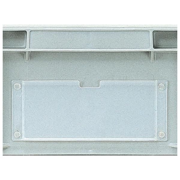 お買い得1セット10枚入りです※コンテナボックスと同時注文で送料無料　コンテナの送料はかかります。（同梱扱い）●カード差し：2型●サイズ：154×60×4mm●材質：PPポリプロピレン ●出荷：10個単位 ●カラー：透明