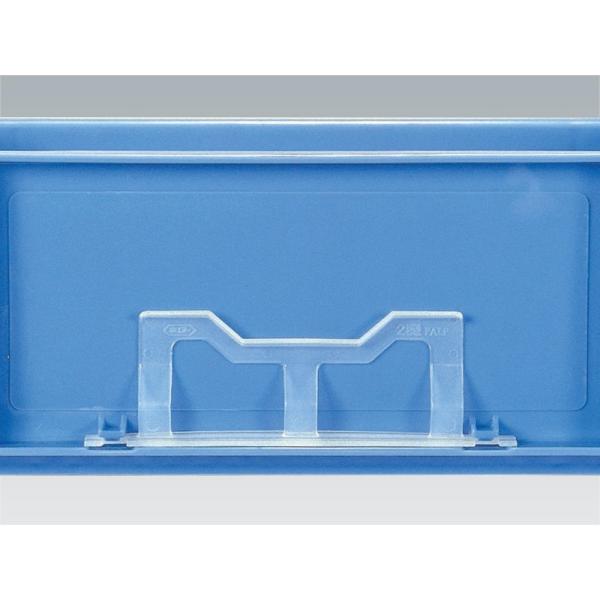 お買い得1セット10枚入りですコンテナボックスと同時注文のみ送料無料（離島除く）●カード差し：21型●サイズ：160×47×10mm●材質：PPポリプロピレン ●出荷：10個単位 ●カラー：透明