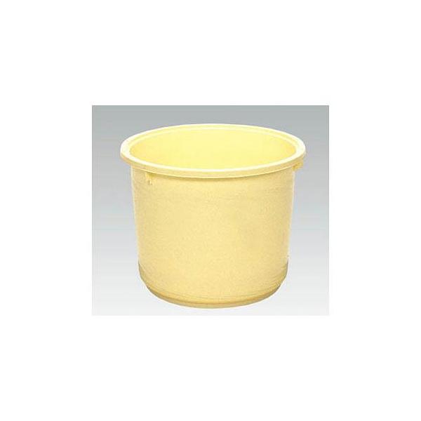 10個以上で送料無料（本州前払いのみ）●漬物タル 50K(Mタル)●本体(405000)●外　寸：508φ×374mm●内　寸：458φ×345mm●色　相：クリーム●材　質：ポリエチレン●内容量：50.2L