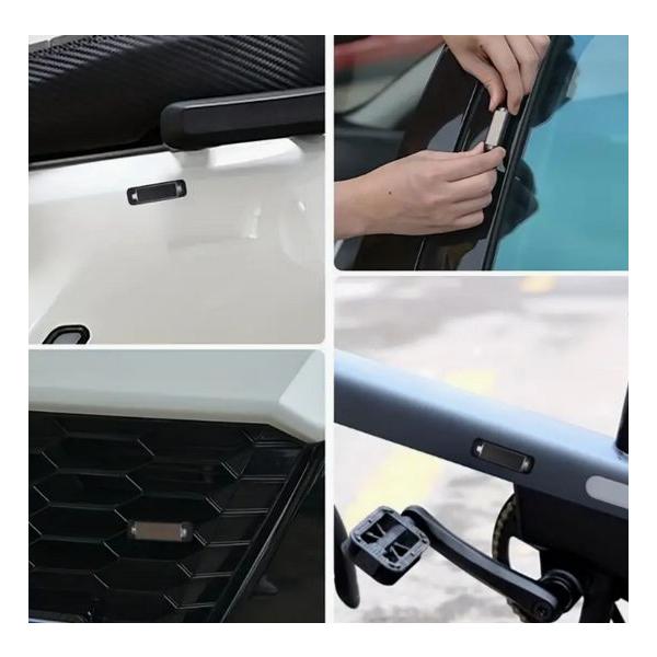 高輝度COB LED使用のテールライトです自転車のシートポストなどに両面テープで取付できますソーラー充電なので日中に充電し、暗くなると点滅しますオンオフスイッチはありません防水加工ではありません