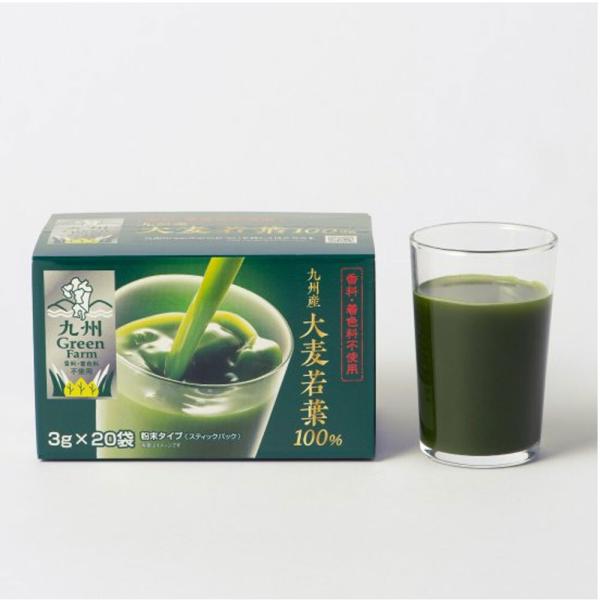 添加物なしの大麦若葉粉末！九州内で栽培した大麦若葉を100％使用した青汁です♪食物繊維や鉄分、ビタミン類、カルシウム、マグネシウムなど幅広い栄養素をバランスよく含んでいる大麦若葉をそのまま粉砕しました。●香料・着色料不使用●幅広い栄養をバラ...