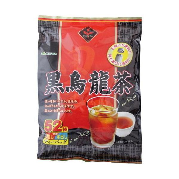 濃い味わいながら、後味のさっぱりした烏龍茶です。脂っこい食事に合います。煮出しでも水出しでも簡単にお楽しみいただけます。原材料：茶(半発酵茶) 保存方法：高温多湿をさけ移り香にご注意ください。原産国：中国内容量：4g×52袋[水出しの場合]...