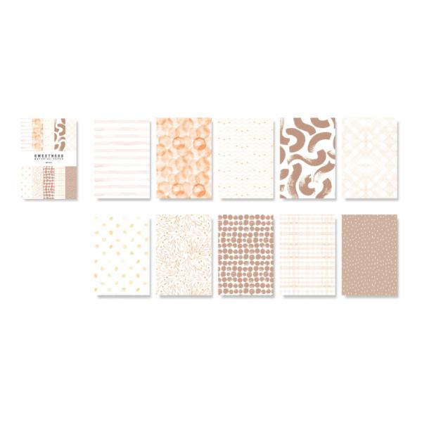 ”言己 IYANJI  ”という中国ブランドのデザインペーパーになります★※当店で検品を行い、品質の良いものを選んでおりますが、若干包装に傷みがある場合がございます。◎材質：優質紙◎紙サイズ：83mm x 56mm５柄　各10枚　計５０枚入...