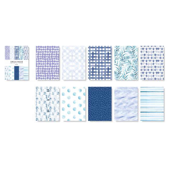 ”言己 IYANJI  ”という中国ブランドのデザインペーパーになります★※当店で検品を行い、品質の良いものを選んでおりますが、若干包装に傷みがある場合がございます。◎材質：優質紙◎紙サイズ：83mm x 56mm５柄　各10枚　計５０枚入...