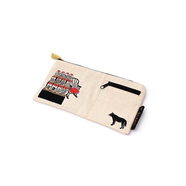 台湾の"知音文創"というブランドのポーチ/ペンケースです。台湾の風景がデザインされた”来趣 東北角”というシリーズの商品で、おみやげ に人気です。★商品説明★・サイズ：210 x 110 x 10 mm・材質/帆布、金属（ジッパー）・小物の...
