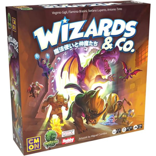 様々な魔力に彩られたダンジョンに魔物を送り込み、他のプレイヤーの魔物と戦い勝利を目指す、魔物や魔力のコンボが楽しいダンジョン襲撃対戦ゲームが登場。プレイ人数:2-4人プレイ時間:30-60分対象年齢:14歳以上ゲームデザイン:Virgini...