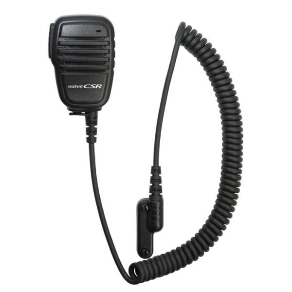 ●CMP586はwaveCSR製のスピーカーマイクです。●waveCSR製のデジタル簡易無線機と組み合わせてお使いいただけます。●3.5mmφモノラルのイヤホンジャック搭載なので別売りのイヤホンを使用可。●スピーカマイク本体の側面のボタンを...