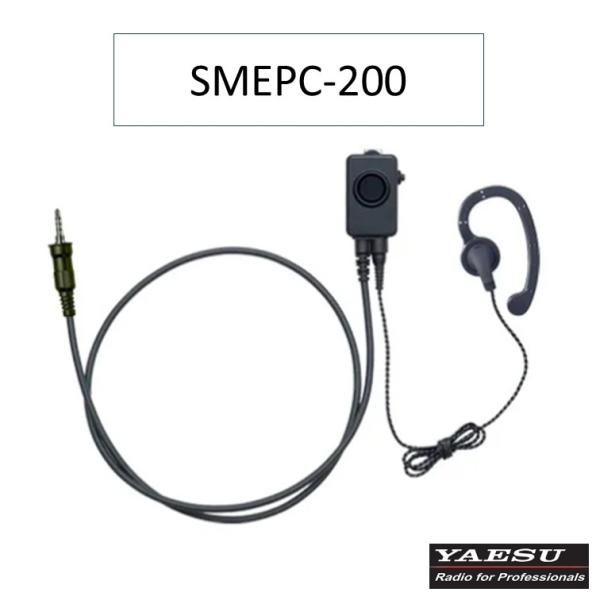 ●SMEPC-200 (SMEPC200)はYAESU(八重洲無線/スタンダードホライゾン)製のイヤホン交換型・耳かけ付きオープンエアー型タイピンマイク&amp;イヤホンです。●特定小電力トランシーバー SRS30シリーズに対応し、業務用通...