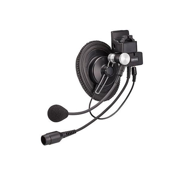 ●SSM-61Hは八重洲無線製のヘルメット取り付け型ヘッドセットです。●ヘルメットに装着して使用します。●ノイズキャンセル型マイクでクリアな音質です。●無指向性マイクですのでどの方向からの音も拾います。●マイク部分の角度微調整が可能です。●...