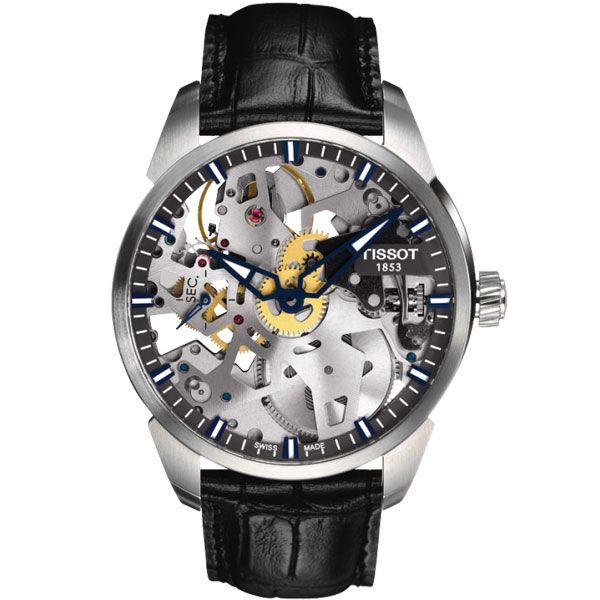 「ティソ T-コンプリカシオン スケレッテ」は、車輪のデザインにインスパイアされた、モダニティとクラフトマンシップが融合したモデル。両面フルスケルトンのサファイアクリスタルガラスから、車輪を支える5本のスポークが伸び、ケースサイドを直角にす...