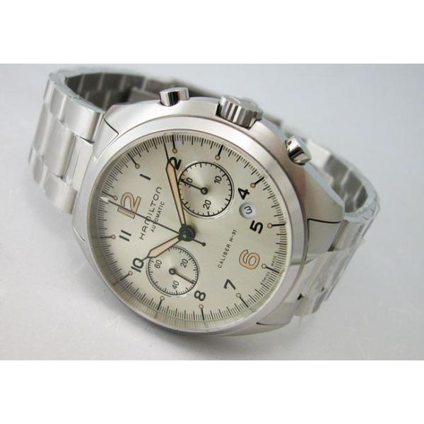 パイロットパイオニアオートクロノ Khaki メンズ腕時計 ハミルトン H76416155 HAMILTON 腕時計 カーキ ...