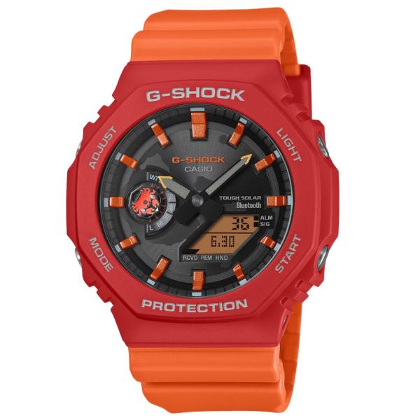 【発売日：2025年11月14日】ガラパゴス諸島に生息するユニークな動物をテーマにしたチャールズ・ダーウィン財団とのコラボレーションモデルです。全身が赤く彩られた「ガラパゴスベニイワガニ」をイメージし、時計全体を鮮やかなレッド系カラーで統一...