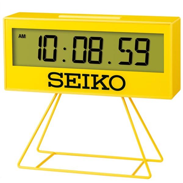 【発売日：2020年09月25日】数多くのスポーツイベントで活躍するセイコーのスポーツタイマーをモチーフにしたデジタルクロック。