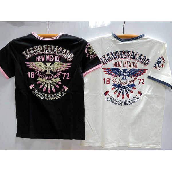 【ローブローナックル/LOW BLOW KNUCKLE】 インディアンフェザーリンガー半袖Tシャツネイティブ、アメリカン、インディアンなどのオールドアメカジテイストを現代風にアレンジしたコアなデザインが特徴。洗礼されたシルエットに手の込んだ...