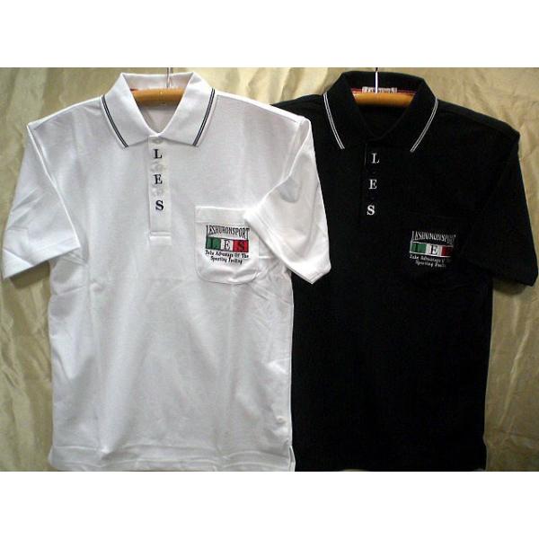セール！レシュロンスポーツ　半袖ポロシャツ LESHURON SPORTS【サイズ】M:着丈66cm 肩幅48cm 袖丈25cm 身幅53cmL:着丈70cm 肩幅52cm 袖丈26cm 身幅57cmLL:着丈75cm 肩幅54cm 袖丈2...