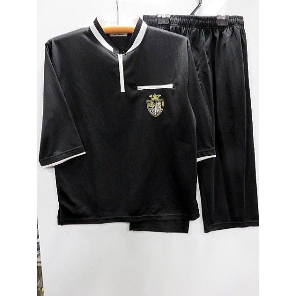 レシュロンスポーツ  ７分袖 7分パンツ上下セット　LESHURON SPORTS【サイズ】M:（上）着丈68cm　肩幅48cm　袖丈39cm　身幅52cm（下）総丈73cm　腰囲〜85cm　股下46cm　腿幅29cmL:（上）着丈70cm...