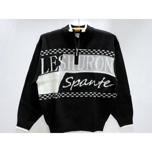 レシュロンスポーツ　ジップアップ　セーター LESHURON SPORTS素材：アクリル70% ウール30%サイズ：M：着丈 65cm 肩幅：57cm  袖丈56cm 身幅56cm