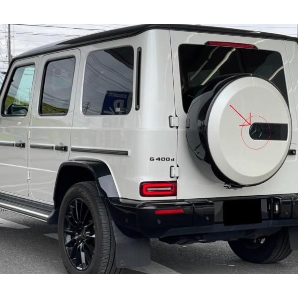 【メルセデスベンツ純正部品】　リアタイヤケース用スターエンブレム