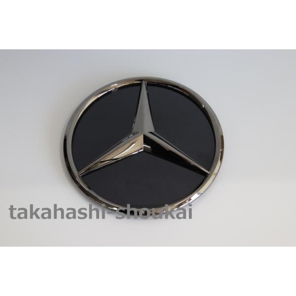 【ベンツ純正部品】フロントグリルエンブレム　スリーポインテッドスターW465 Gクラス 2024年〜　マヌファクトゥーアエディション ナイトパッケージ専用　対応純正品番：A4658808901・A0008800500・A4658803502...