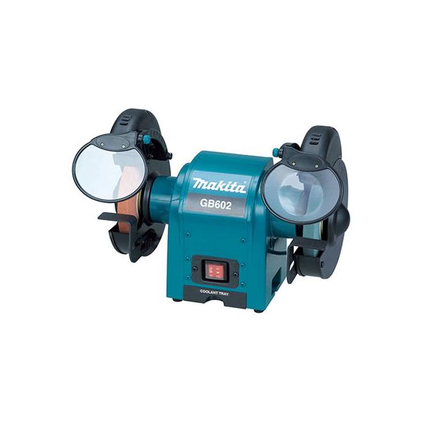 ■作業用ライト、　目を保護するアイシールド付【セット内容】本体（GB602）研削砥石150-WA60K（A-47818）150-GC120H（A-47204）スパナ8-19スパナ10-13