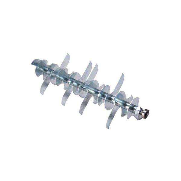 特長角度を大きくとった刃先形状により、摩耗の進行を遅らせ交換頻度を低減。左右対称の刃物配置により作業時の不快な振動を低減。 バーティカルカット(ほふく茎、根のカット)とサッチングが同時に行える適用モデル：MUV001G