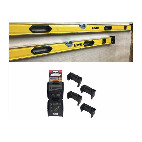 レベルマウント水平器用の開発されたマウントです。厚み38mm×幅75mm以下の水平器に対応しています。2本のネジであらゆる表面に固定できます。英国製の当社ベンチベルトは、非常に耐久性のある ABSプラスチックで作られており、しっかりと取り付...