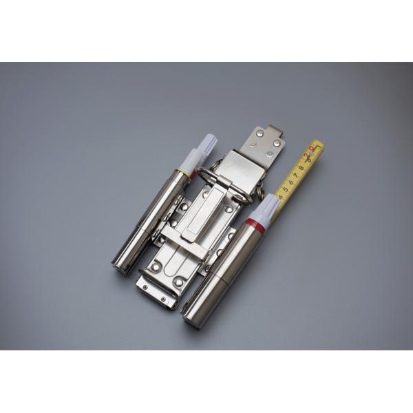 収納工具 ※主な使用工具例です  ハッカー ミゼットカッター 折尺 23mmマーカー 16mmマーカー×2