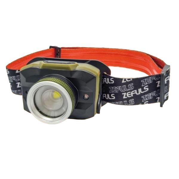 操作はとても簡単！電源ボタンを押せばメインライトを点灯。連続押しで5つのモード切り替えできます。450lm⇒150lm⇒10lm⇒赤色LED⇒赤色LED点滅また、長押しすることでメインライトを450lm〜10lmの間で無段階に調光することも...