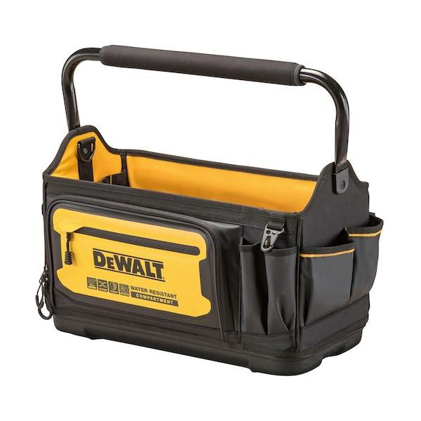 プロフェッショナルだけが選ぶ最高のストレージDeWALT(デウォルト)プロ用ハイパフォーマンス工具箱DeWALTソフトバッグ悪天候の作業現場や屋外設置のガレージなどでも安心の耐久性ハンドルを折り畳めるオープン構造で出し入れがスムーズです。高...