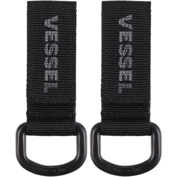 ベッセル製モールアクセサリー Dリング MAC-01Kは、面ファスナーで簡単に装着できる工具用ホルダー。耐荷重500g、強靭なポリエステル生地と摩耗に強いPOM製金具を採用。工具やアクセサリーの吊り下げに最適な2個セット。主な特徴・モールシ...