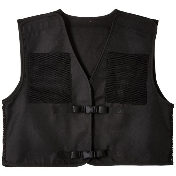 入数:1着セット内容:俺のベスト×1着、保冷剤×5個材質:ポリエステル100%サイズ:フリーサイズ:着丈45cm(胴回MAX135cm)保冷剤仕様:サイズ:150×140、重量:220g、保冷時間:常温で約6時間(使用状況により異なる)背面...