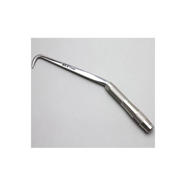 スタンダードなオールステンレスの標準グリップ仕様 回転部はベアリング内蔵で滑らかな回転を実現