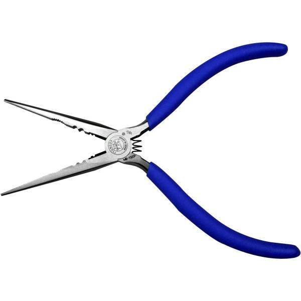 特長割り込み、皮むき、ボルト回しもこなせる便利な多機能タイプです。ばね付先端部ギザ付全長(mm)：162切断能力(mm)銅線：φ2.6切断能力(mm)軟鉄線：φ2.0