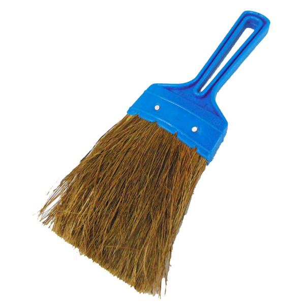 【特長】 ●工作機械や作業台の切粉除去や清掃など狭く奥まった場所や手元などを払うのに便利です。 【材質】 ●柄：プラスチック●毛材：パーム ●柄：プラスチック●毛材：パーム