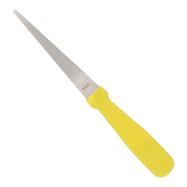 【特長】 ●一本二役！荒研ぎから仕上げ研ぎまで 【用途】 ●一般家庭刃物・園芸用刃物の刃付けが水なしで可能 ●一般家庭刃物・園芸用刃物の刃付けが水なしで可能 【材質】 ●電着ダイヤ