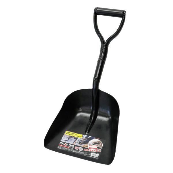 プロ職人のための道具「金象PROLINE」シリーズ。土木・建築現場でのガラ屑すくいに最適！頭部は熱処理によりとても丈夫！商品特徴・頭部は熱処理により耐久性、耐摩耗性に優れています。・オールスチール製なので剛性が高く、ストレスなく現場作業が行...