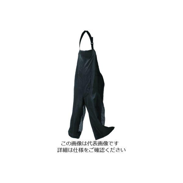 長靴を履いたまま履けるパンツ式タイプです。お尻の汚れもガードします。後ろ側はメッシュで通気性に優れています。ウエストは紐で調整可能です。