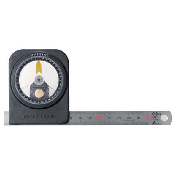 バーニヤ目盛付なので、角度を素早く正確に測定できます。　裏面マグネット付です。　　■本体：ABS樹脂