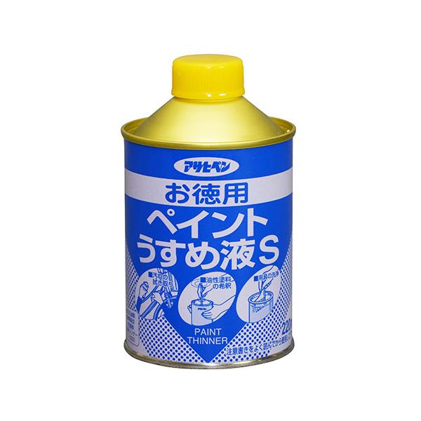 塗料の粘度が高く、塗りにくいときに希釈できます。塗料を塗ろうとする面の汚れを拭き取ることもできます。塗料を塗ったあとの塗装用具の洗浄や衣服などについたときの拭き取りにもご使用いただけます。●内容量：200mL。●適応塗料：合成樹脂塗料・油性...