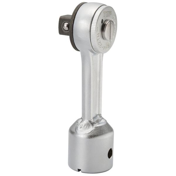 【商品説明】自転車や自動車、建築、水道、電力業界など多様な現場で役立つラチェット形トルクヘッドです。ラチェット駆動はギア数72、駆動角度は5°で、高い作業精度を実現します。狭い空間でも操作しやすい丸形のコンパクトヘッド設計が特徴です。このト...