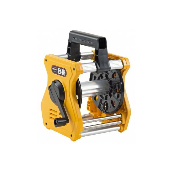 軽くて丈夫なABS樹脂を使用しています テープロッドの巻取りが、スピーディーに行えます サイドガード付ドラム