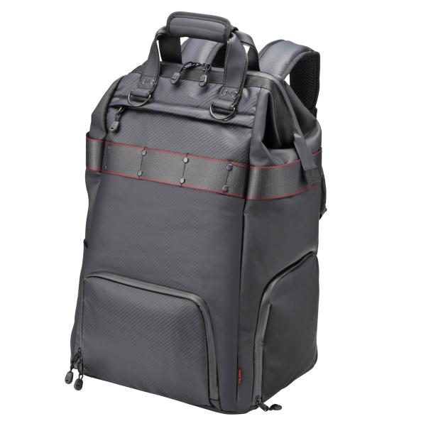 ヘルメットやハーネス、安全靴がしっかり収納できる大容量リュックで、現場での持ち運びに大変便利です。このリュックは、容量40Lでありながら、セフホルダーを取り付けるループ付きで実用性も抜群です。【商品説明】本商品は、現場で必要なアイテムをすっ...