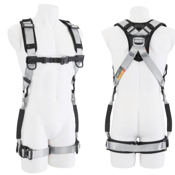 快適性と装着性、軽さにとことんこだわったハイスペックモデル腰道具を付けたまま脱ぎ着ができます。ハーネスを使う時に胴ベルトを外す必要がありません軽い！本体重量1,000g（付属パッド重量250g）フリーサイズ 。調整幅が広いのでどんな体型にも...