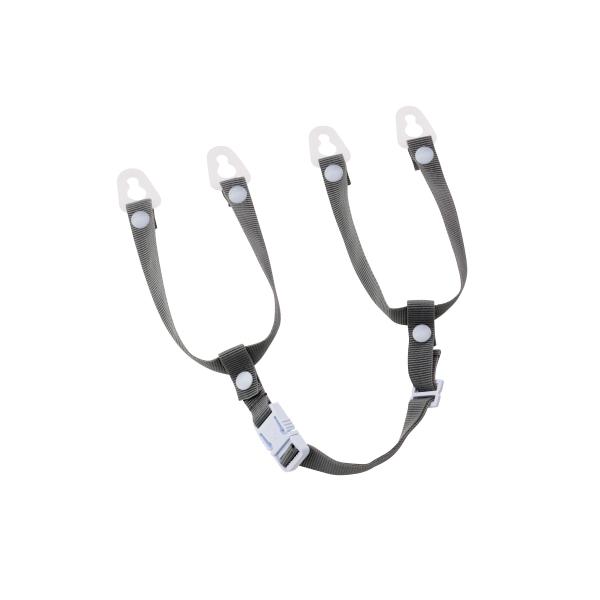 セフメット用アクセサリー交換用あご耳紐セットワンタッチ着脱、日焼け跡が付きにくい