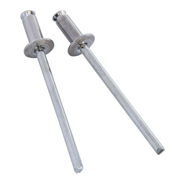 ●スリーブ：アルミニウム合金●シャフト：ハイカーボンスチール ●スリーブが4方向に大きく開く事でベニヤ板や樹脂、ゴムなどの柔軟母材をしっかり保持しながら締結します。 ●母材と部材の締結に ●締付可能厚(mm)：1.2-4.5 ●下穴寸法(m...